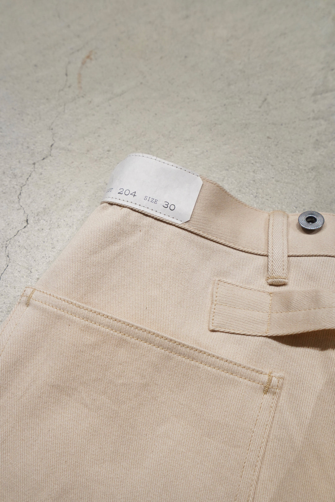 Taiga Takahashi(タイガタカハシ)のENGINEER TROUSERS(IVORY Taiga Takahashi(タイガタカハシ)のENGINEER TROUSERS(IVORY