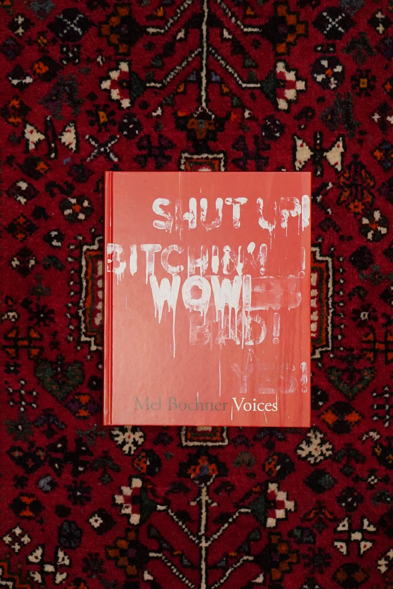 VOICES by Mel Bochner(作品集)(アートブック)の通販 | CEDARWOOD オンラインショップ
